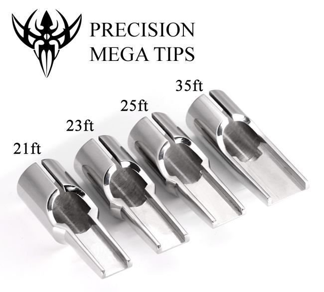 Precision Big Mag Tattoo Tips — Flat Open Style — BFT Tip - Divergente ...